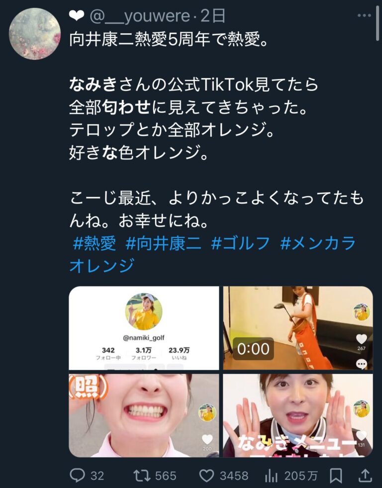 なみきのゴルフ経歴とwikiプロフィールを徹底解説！多彩な才能と活動を徹底調査 - Circle Notebook